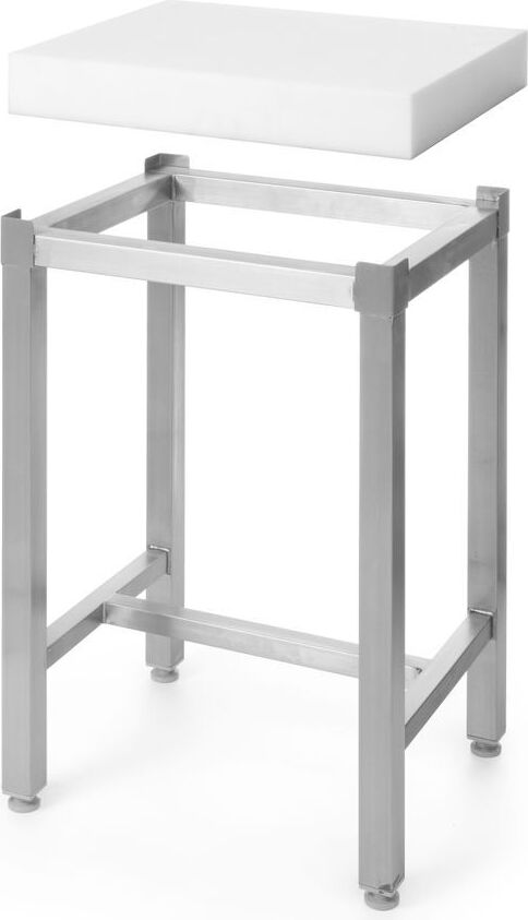 HENDI Hackblock aus Polyethylen mit Untergestell, 505656
