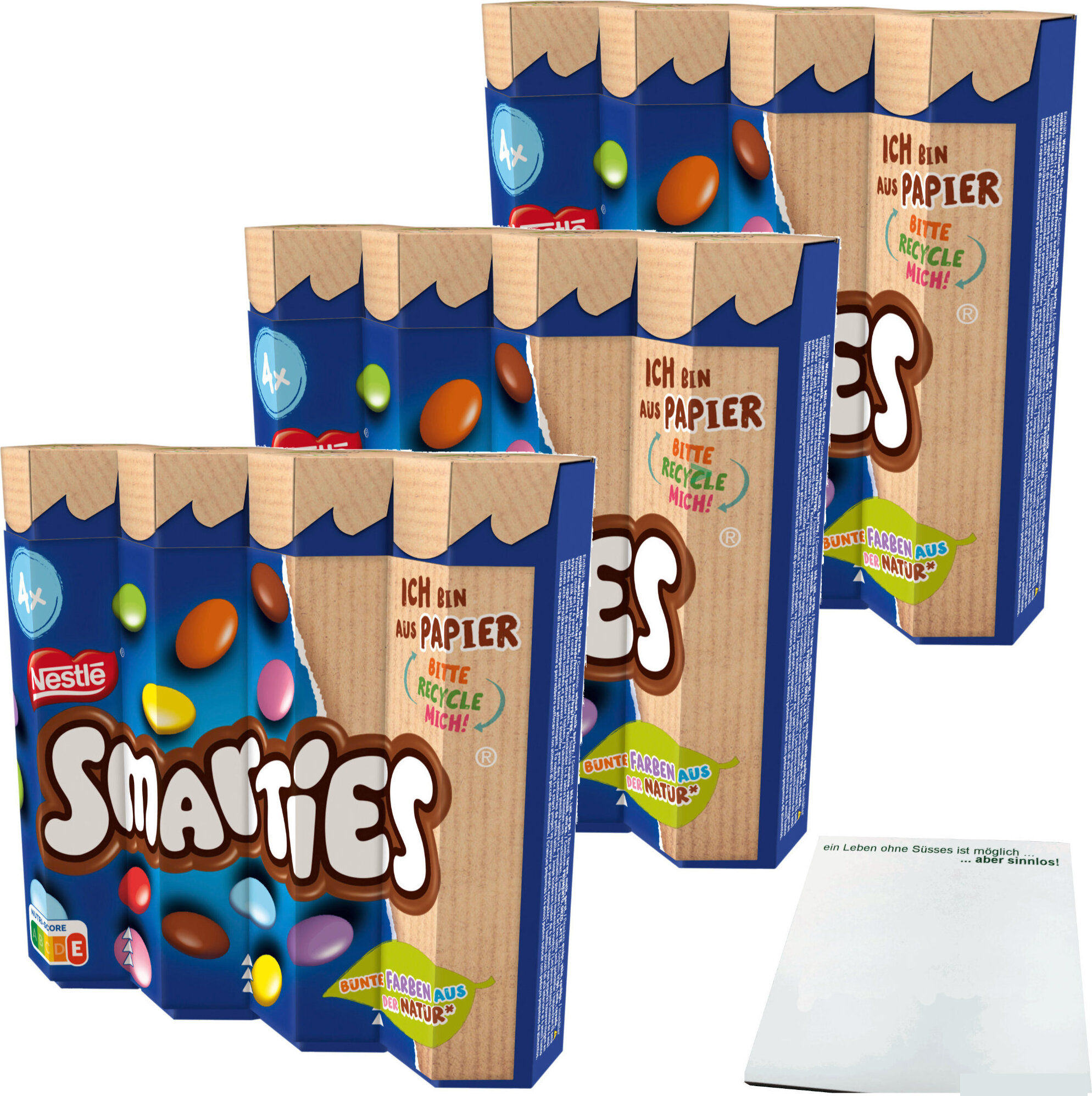 Smarties Multipack bunte Schokolinsen 3x4er | Kaufland.de
