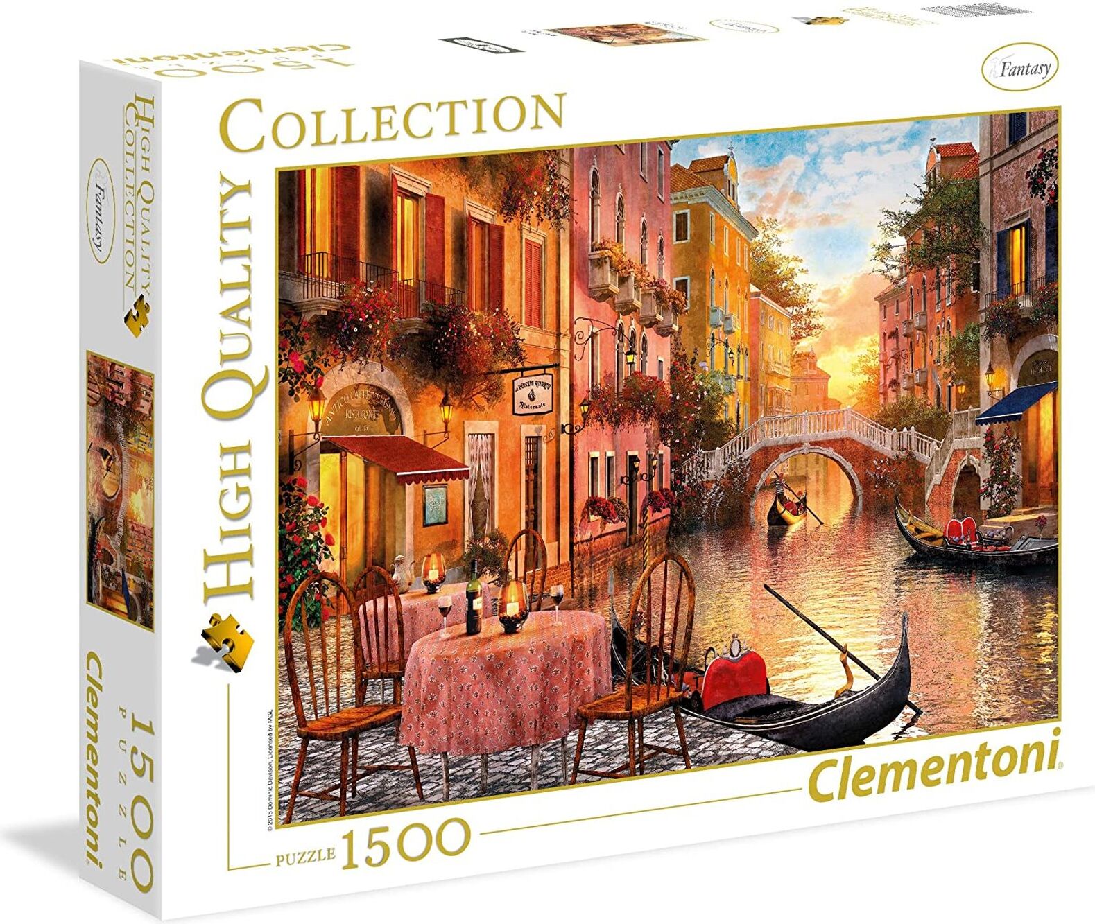 Puzzle Clementoni 1500 Wenecja 31668 Puzzles classiques