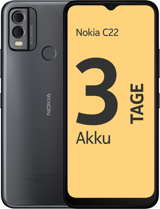 Nokia C22 - 4G Smartphone - Dual-SIM - RAM 2 GB / Interner