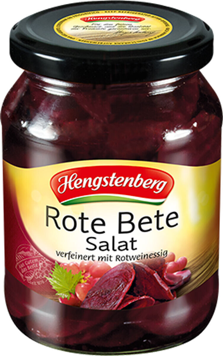 Hengstenberg Salade de betteraves rouges affinée au