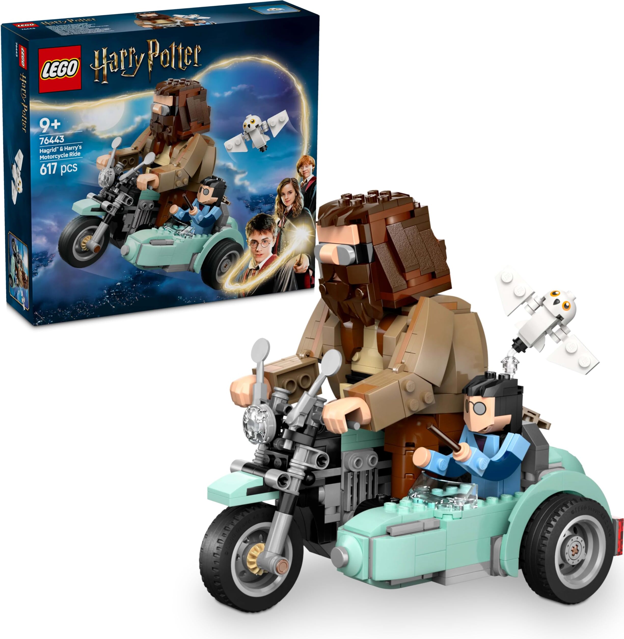 LEGO Harry Potter Motorcycle Ride for Hagrid and Harry,