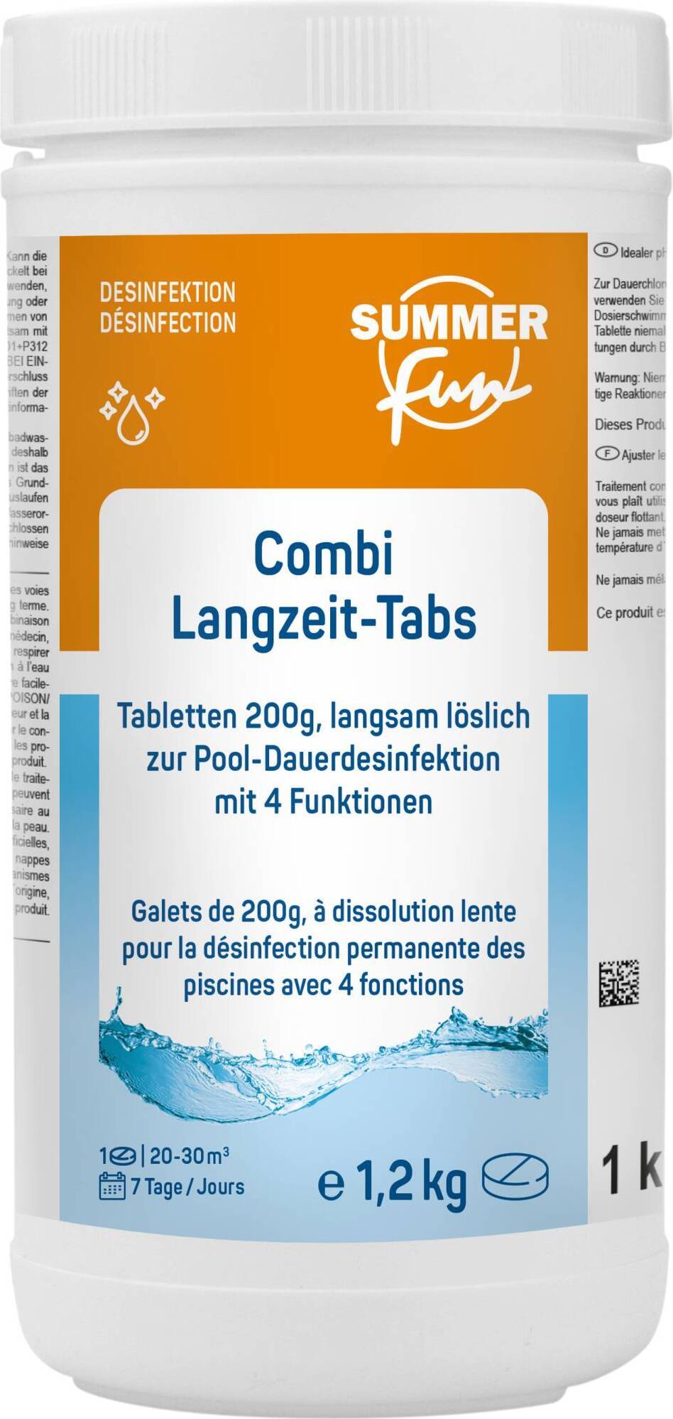 Summer Fun Combi Langzeit-Tabs 200 g - 1,2 kg