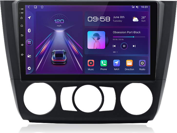 4G SIM Carplay 9" 4+64G Andriod 12 autorádio | Kaufland.sk