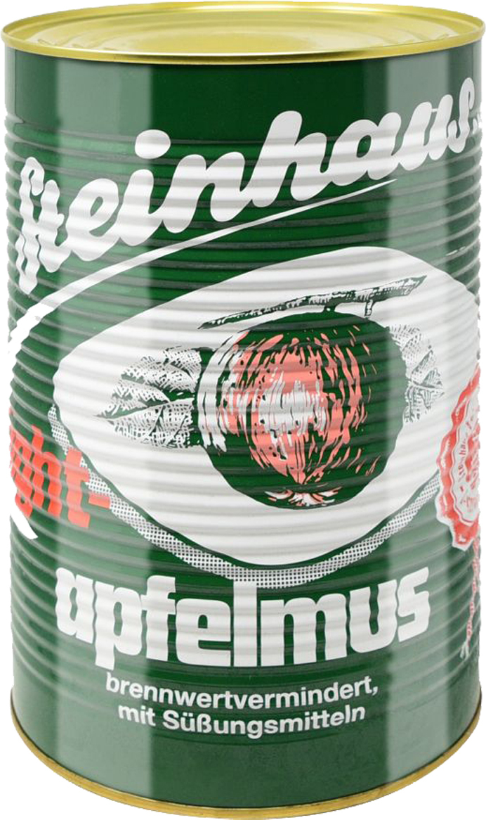Steinhaus Apfelmus light avec édulcorant Purée sans