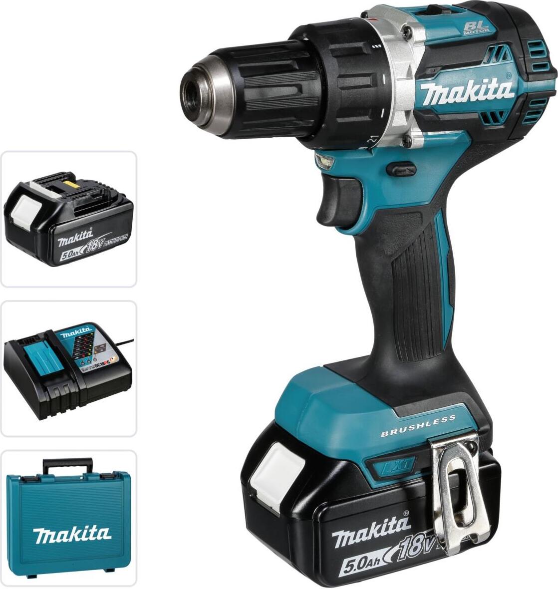 Makita DDF484RTE Akku-Bohrschrauber Akkuschrauber