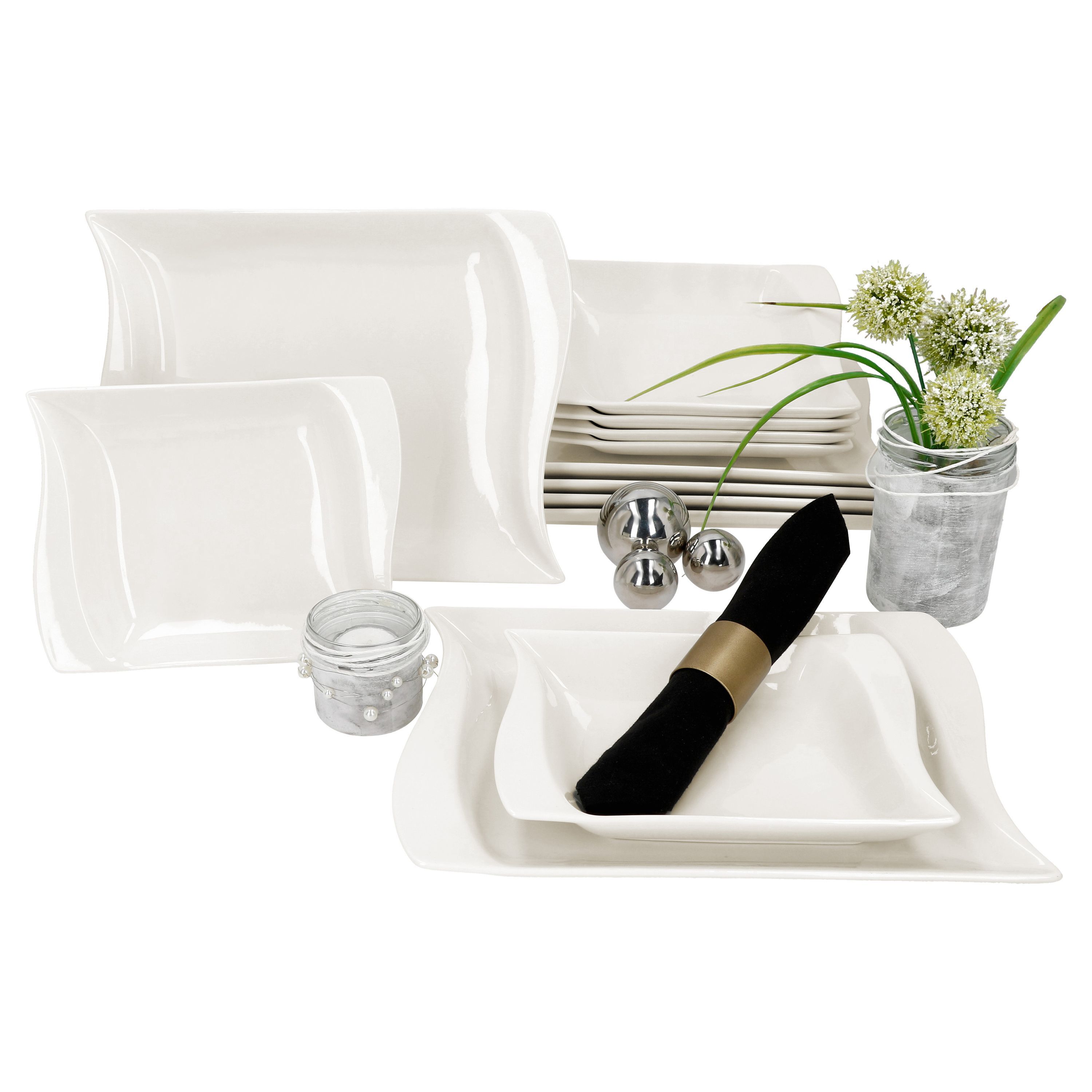 12tlg Tafelservice Ivory Porzellan 6 Personen | Kaufland.de