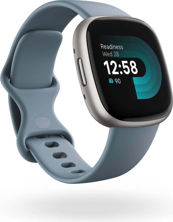 Fitbit Versa 4 Waterfall Blue/Platinum Smartwatche