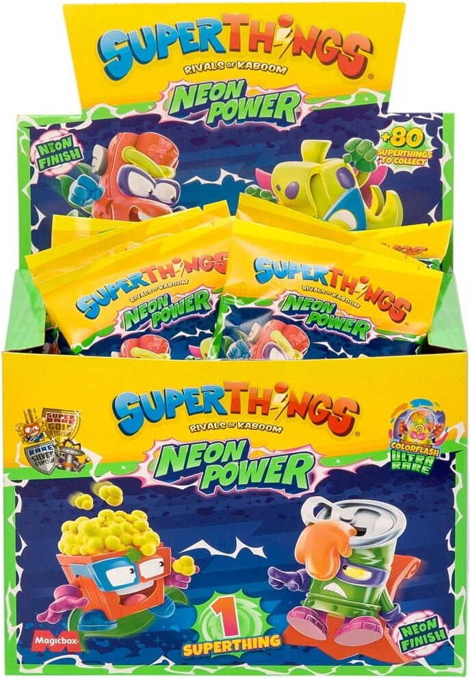 Super Things Zings bustine serie Neon Power 11