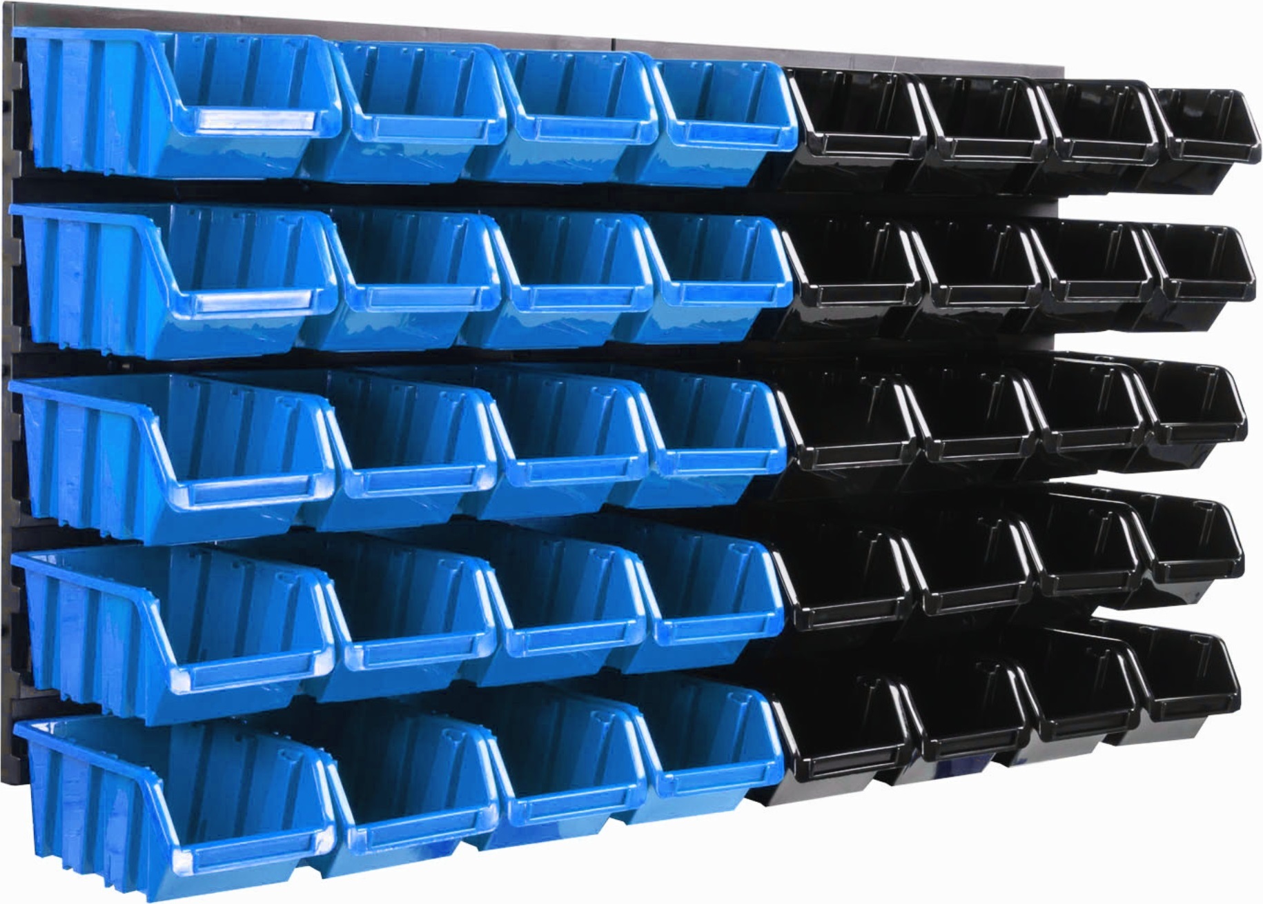 Úložný systém Nástěnná police 770 x 390 mm | 40 ks. Box