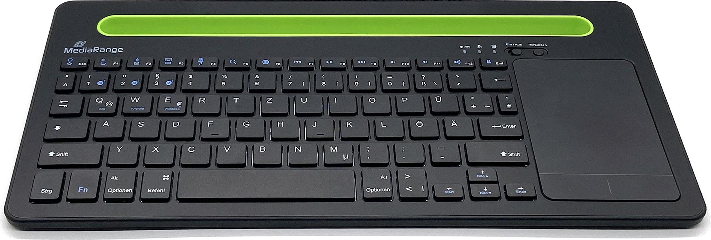 MediaRange MROS131 - Clavier - compact - avec touchpad,