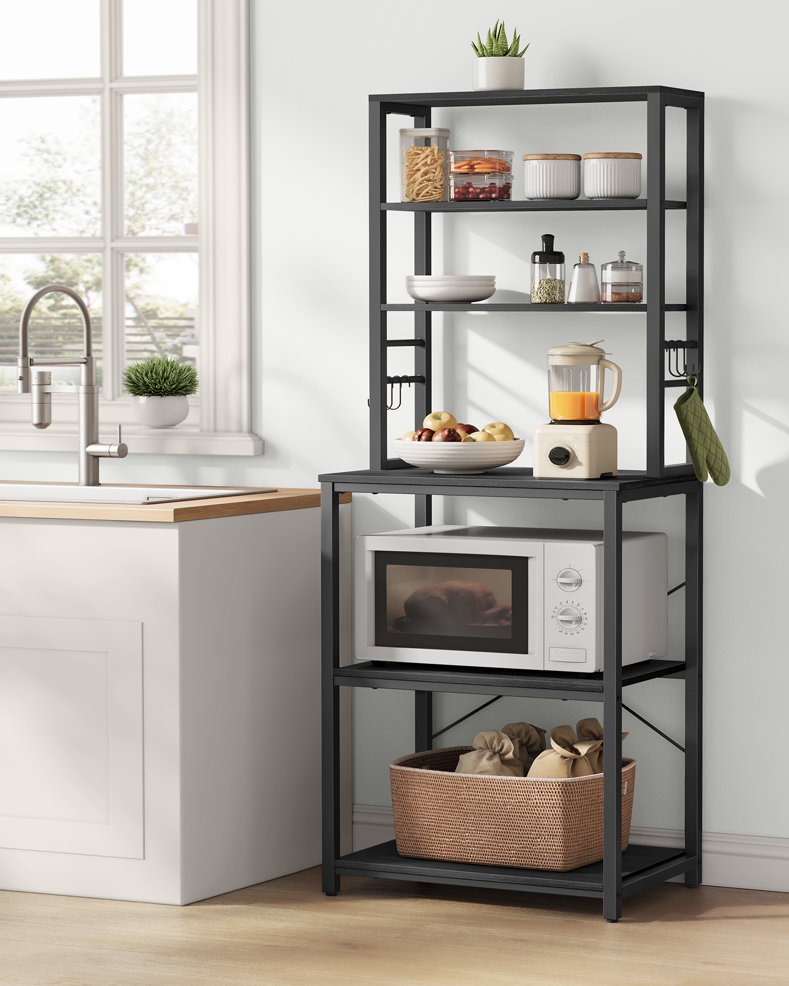 VASAGLE kuchyňský regál, stojící police, 40 x | Kaufland.cz