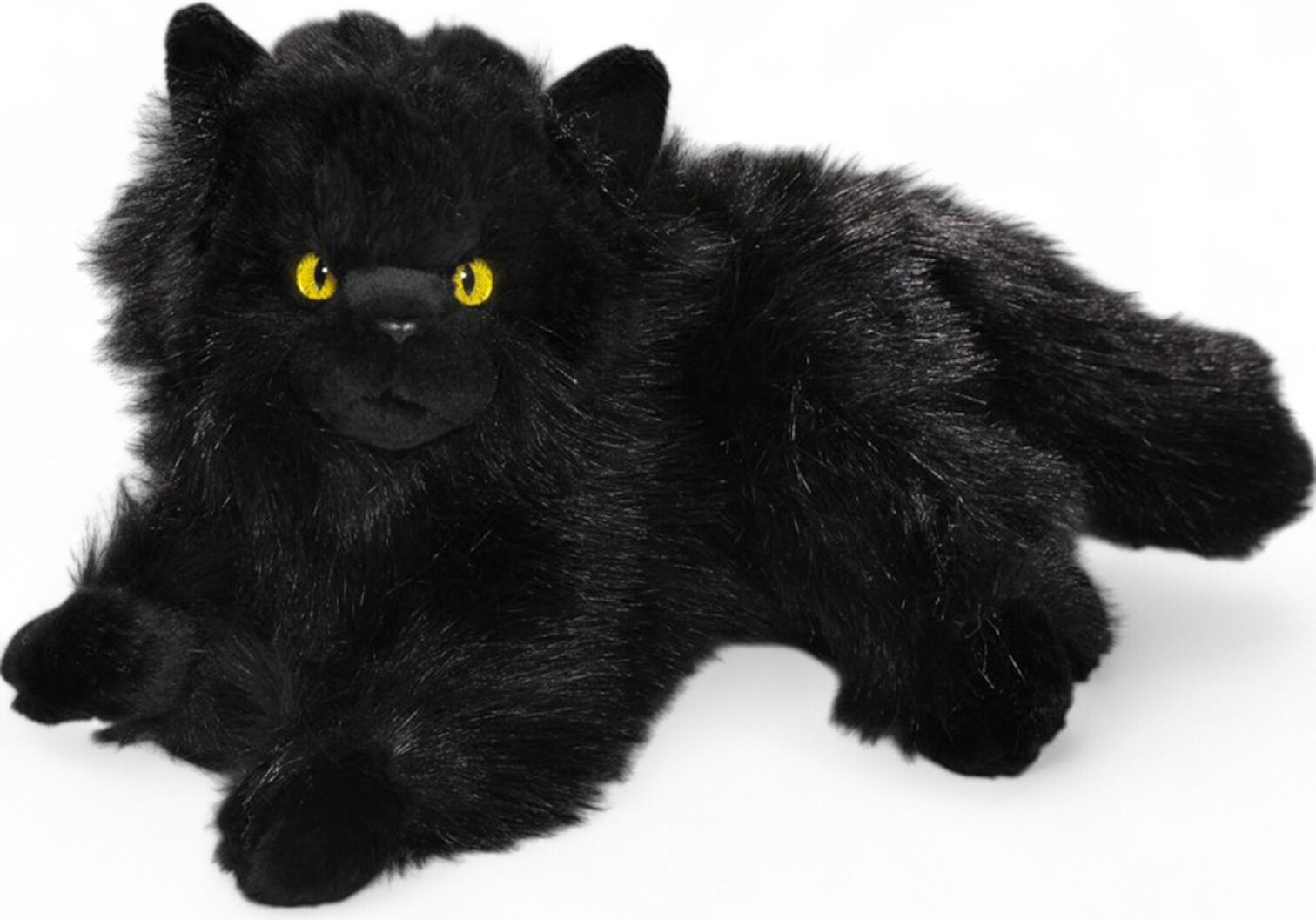 Gatto Carl Dick, gatto persiano nero ca. 30cm 3474 peluche,