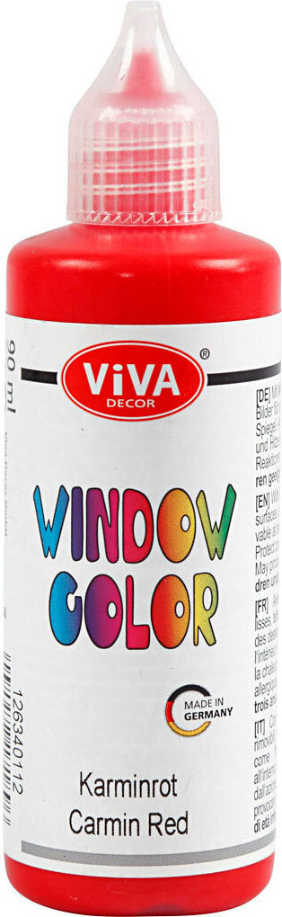 Couleur pour fenêtre 90ml - Karminrot
