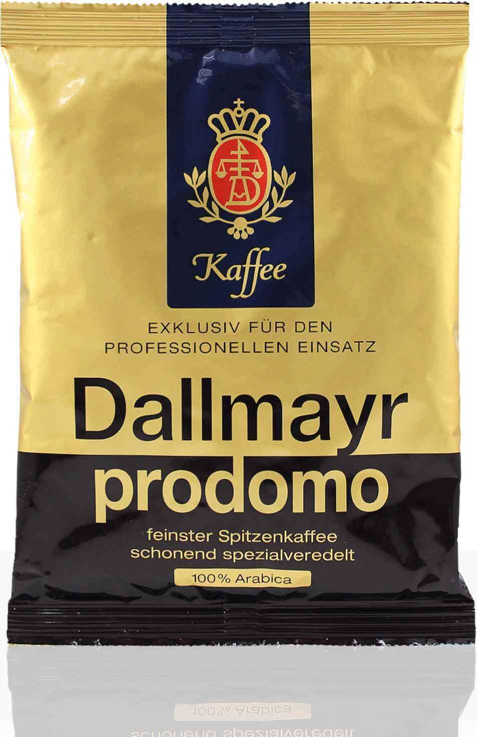 Dallmayr Prodomo - 50 x 60g Kaffee gemahlen, Filterkaffee