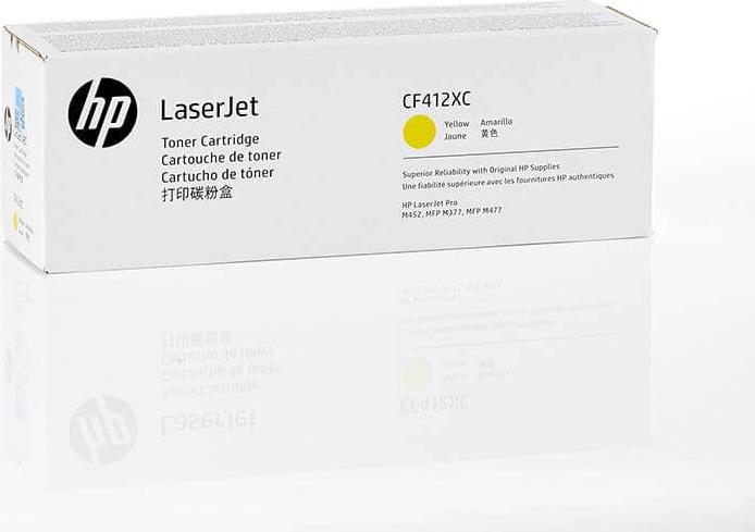 Toner HP CF412XC 410X Giallo Contratto Toner