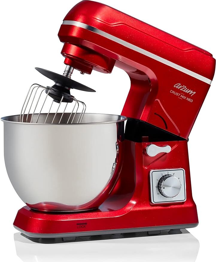 Arzum Robot de cuisine 1400 watts pétrin batteur machine à