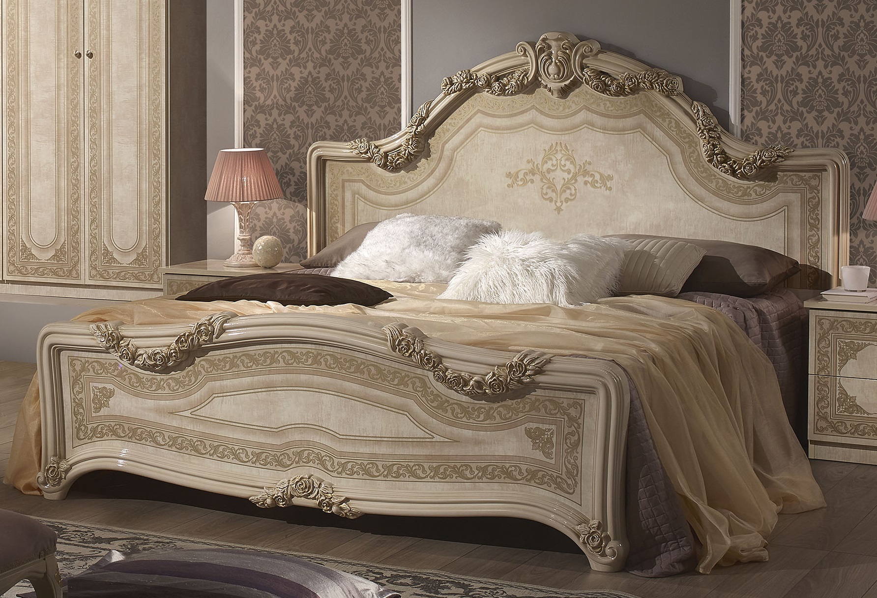 Schone Barock Bett 180x200 Fotos