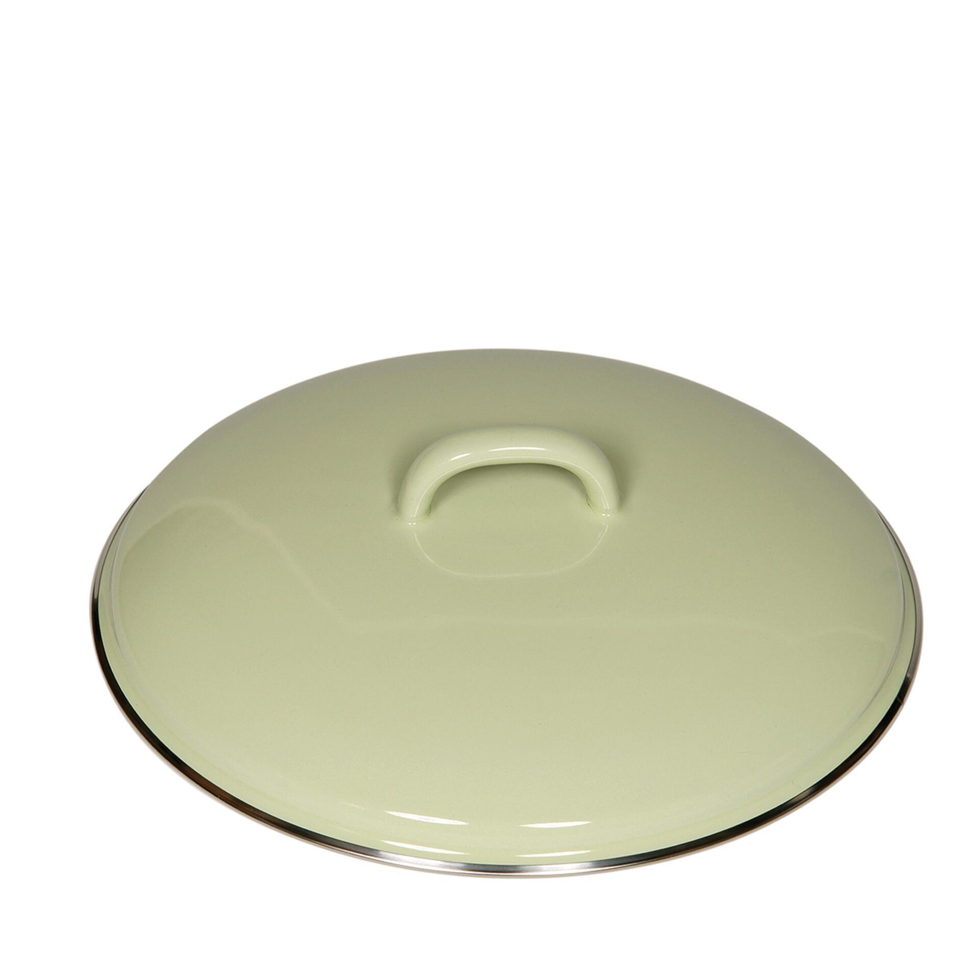 Riess Couvercle avec bord chromé 22cm vert
