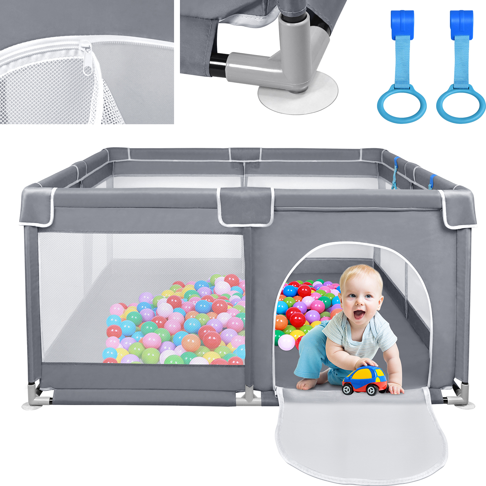 UISEBRT Box per bambini 127 X 127 cm Cancelletto di