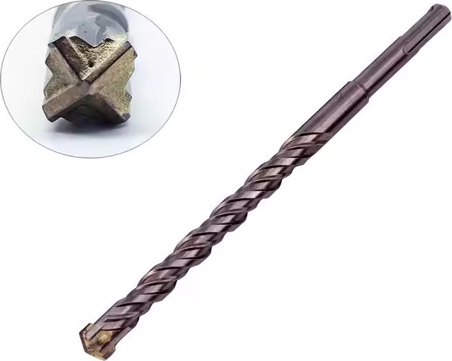 Punta SDS PLUS Punta per muratura 4 taglienti 14 x 210 mm