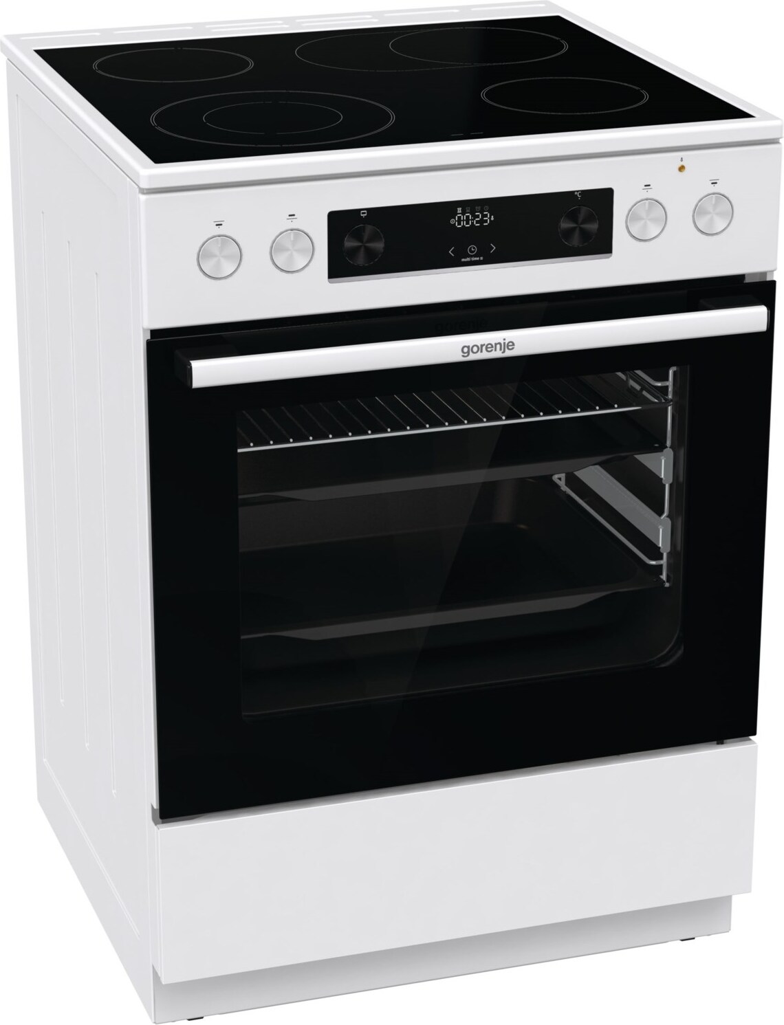 Gorenje GECS6C70WPA, Kuchenka wolnostojąca, Biały,