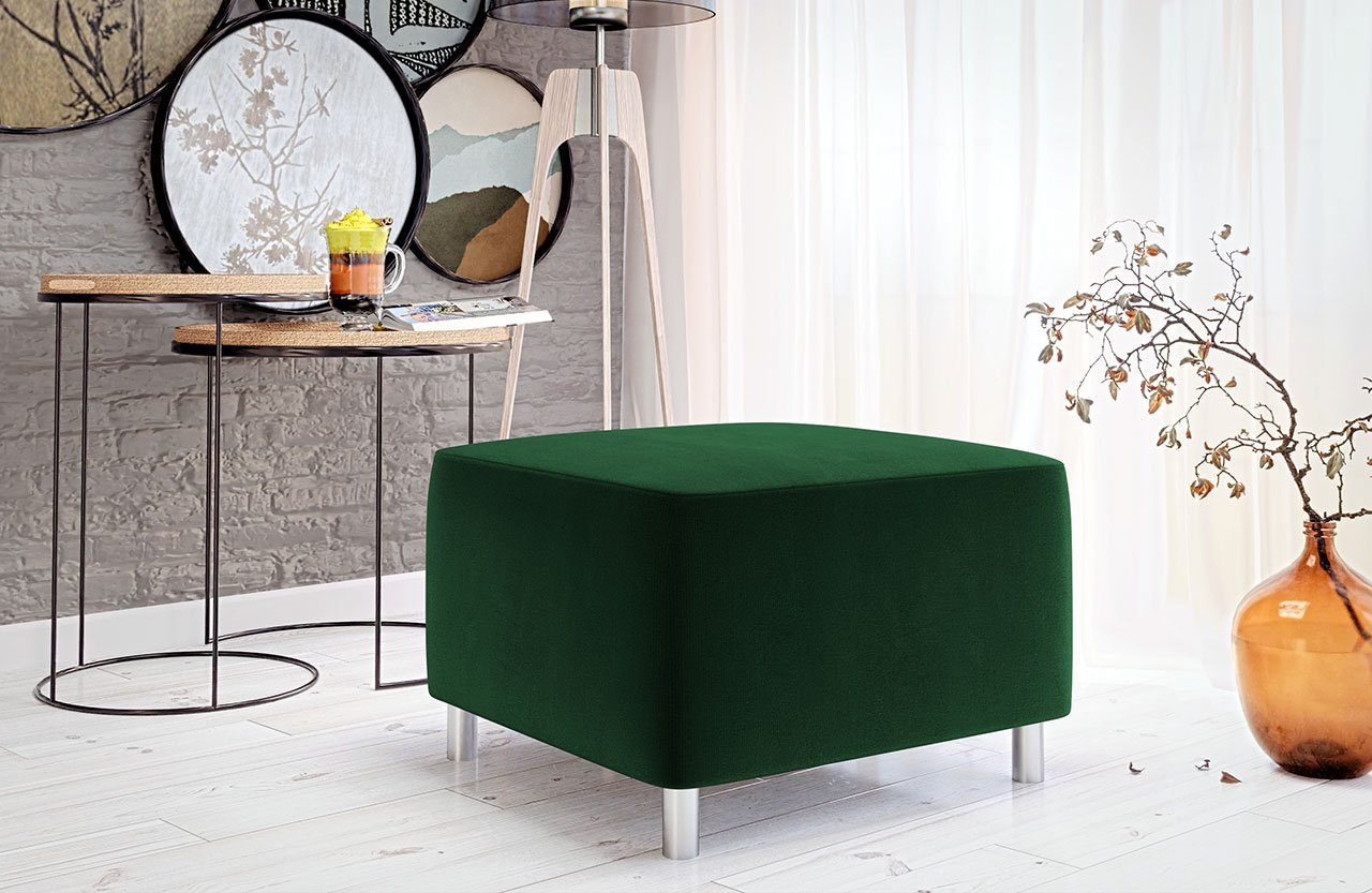 Taburetka ELZA - zelená 2 Taburetky