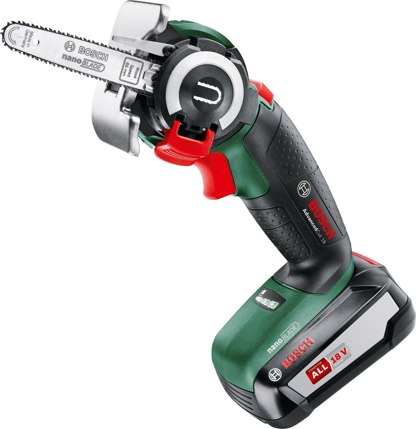 Bosch AdvancedCut 18, 7000 ot/min, 6,5 cm, 7000 m/s,