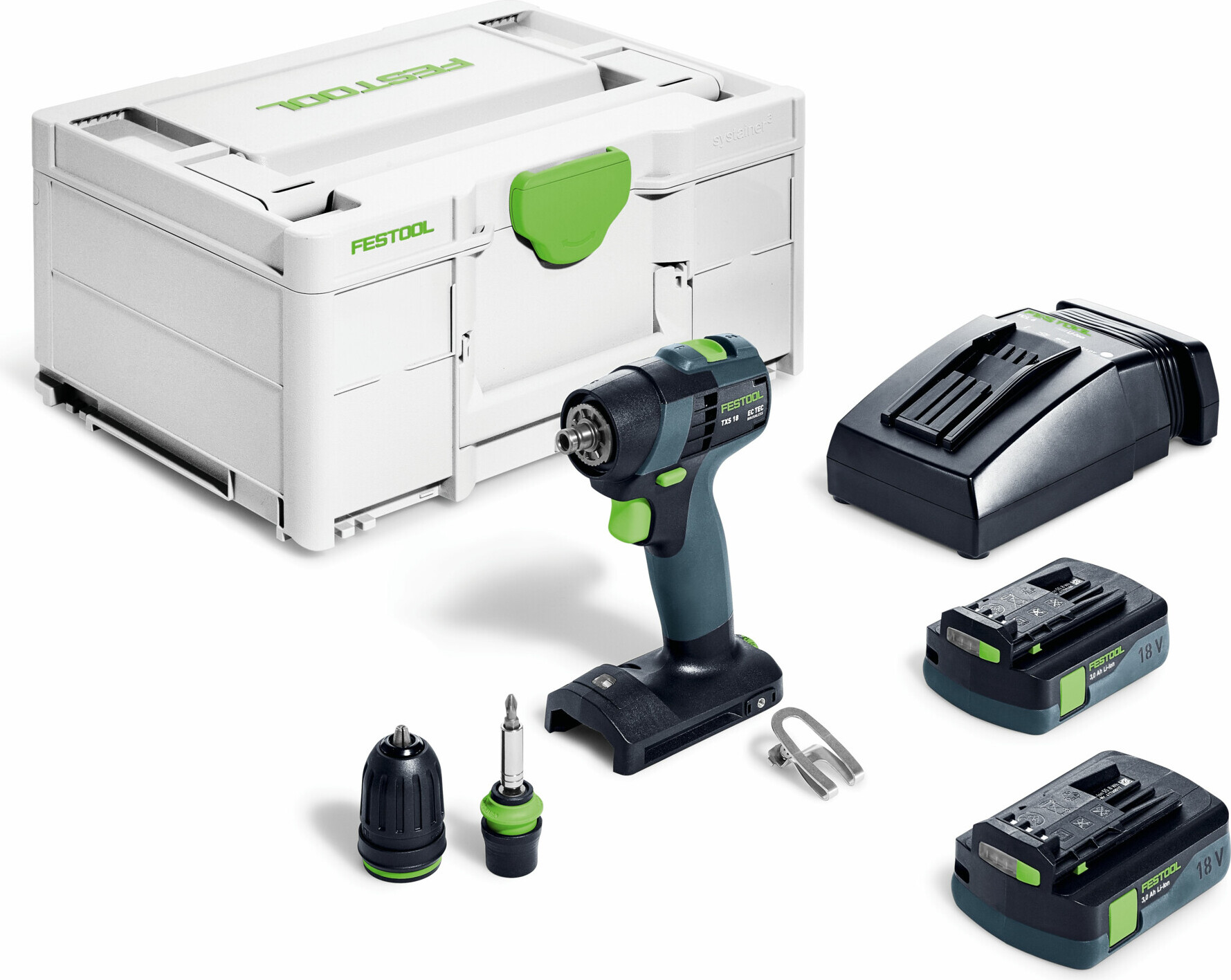 Festool Akku-Bohrschrauber TXS 18 C 3,0-Plus Akkuschrauber