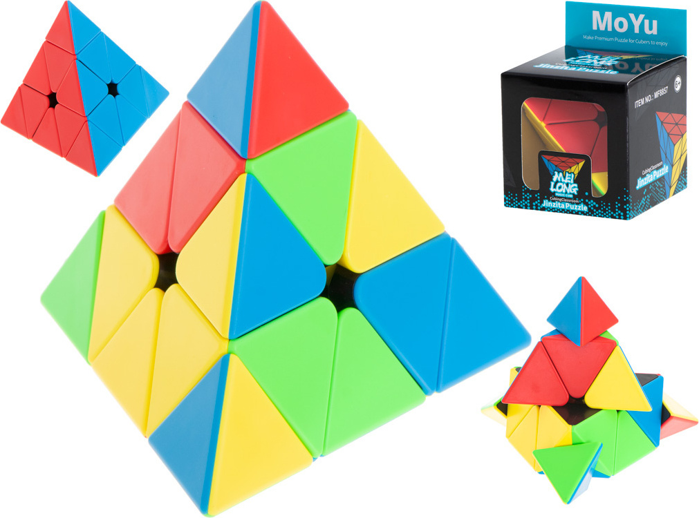 Aga Cube Pyraminx MoYu 10x10 cm Gry w kości | Kaufland.pl