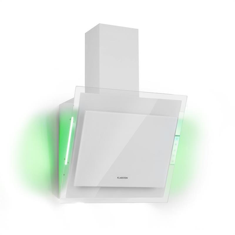 Klarstein šikmý digestor 60 cm biely