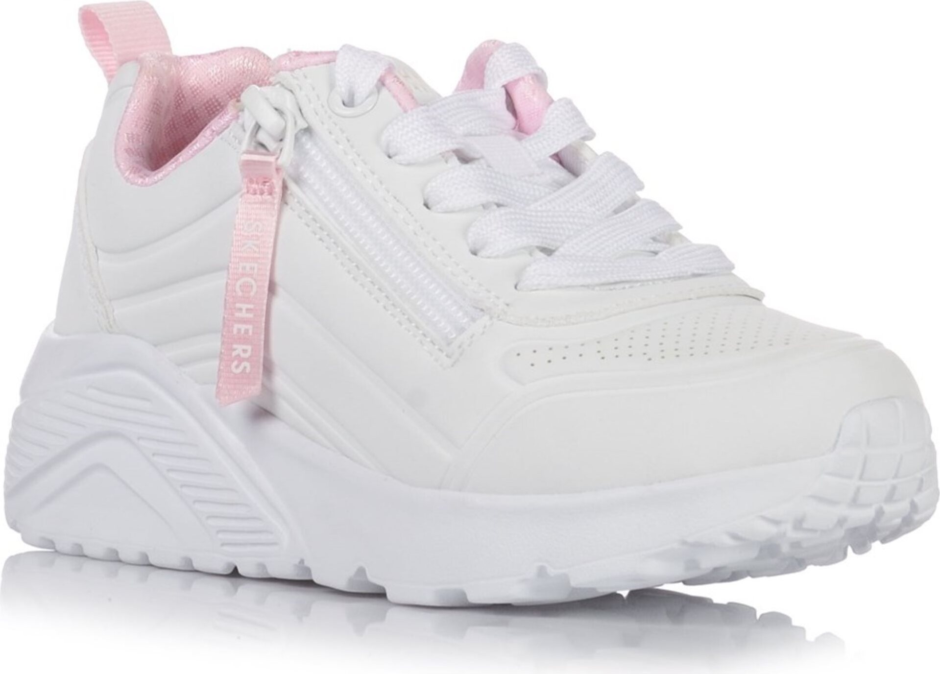 Skechers Uno Lite - Easy Zip 310387L WHT | Kaufland.at