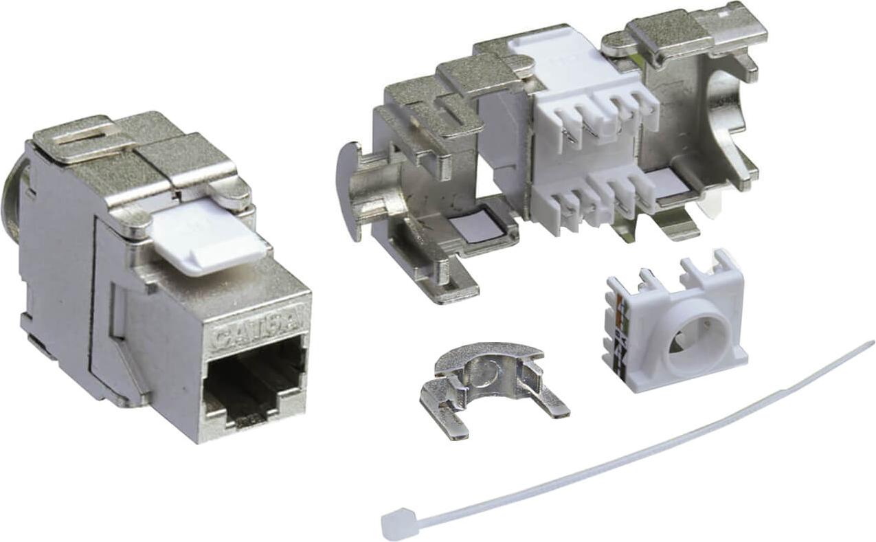 Profipatch Keystone Jack Modul Cat.6a RJ45 10 Gigabit STP