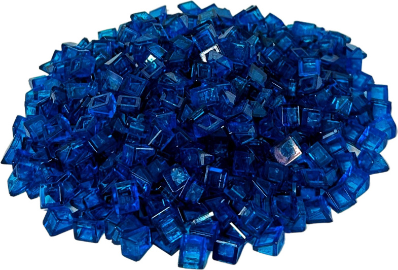 Střešní tašky LEGO® 1x1x2/3 šikmé průhledné | Kaufland.cz