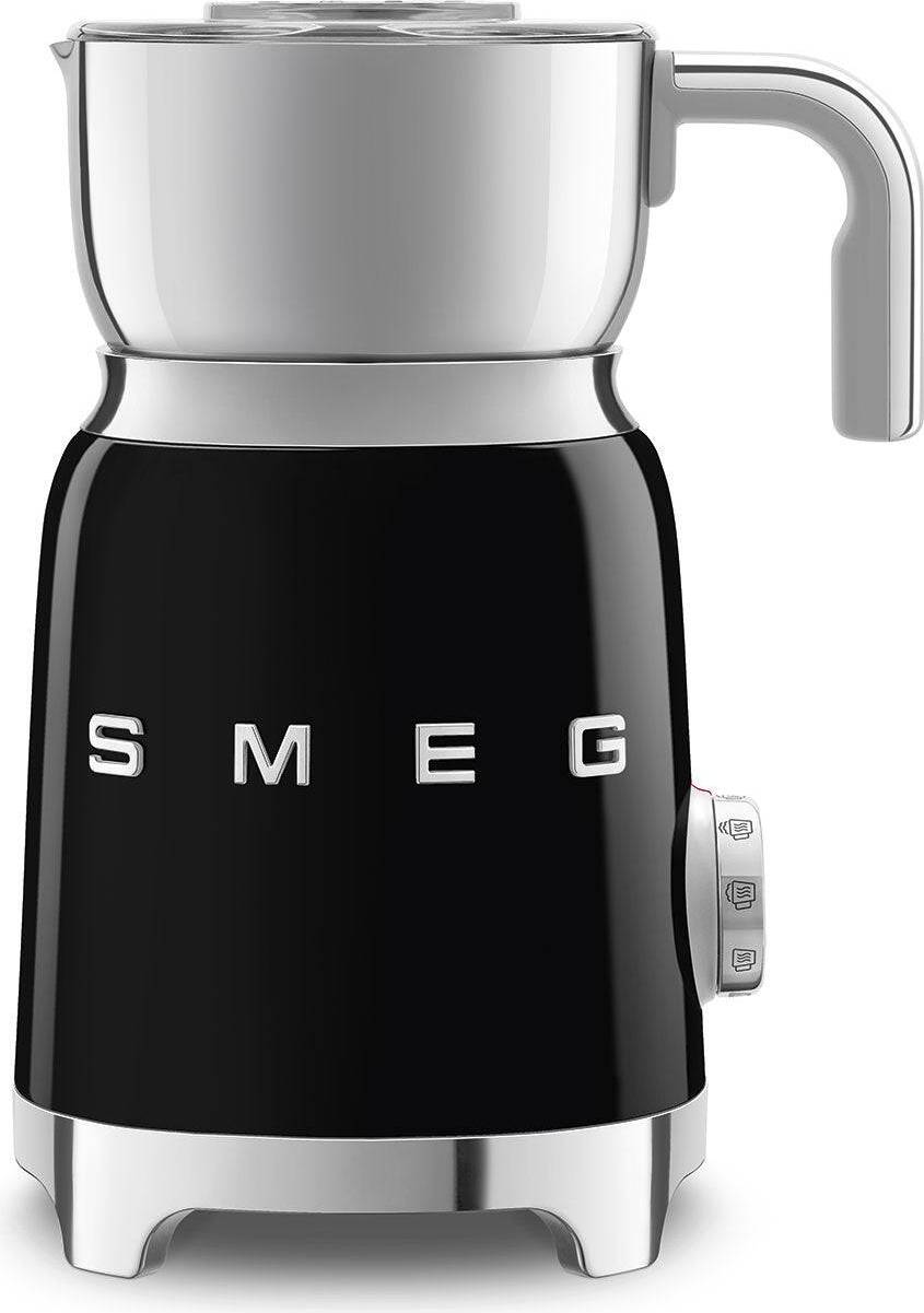 Smeg napěňovač mléka ve stylu 50. let 12,7 cm, lesklá černá
