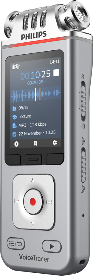 Philips DVT4110 Dictaphone Digital Voice Tracer - 8 Go,