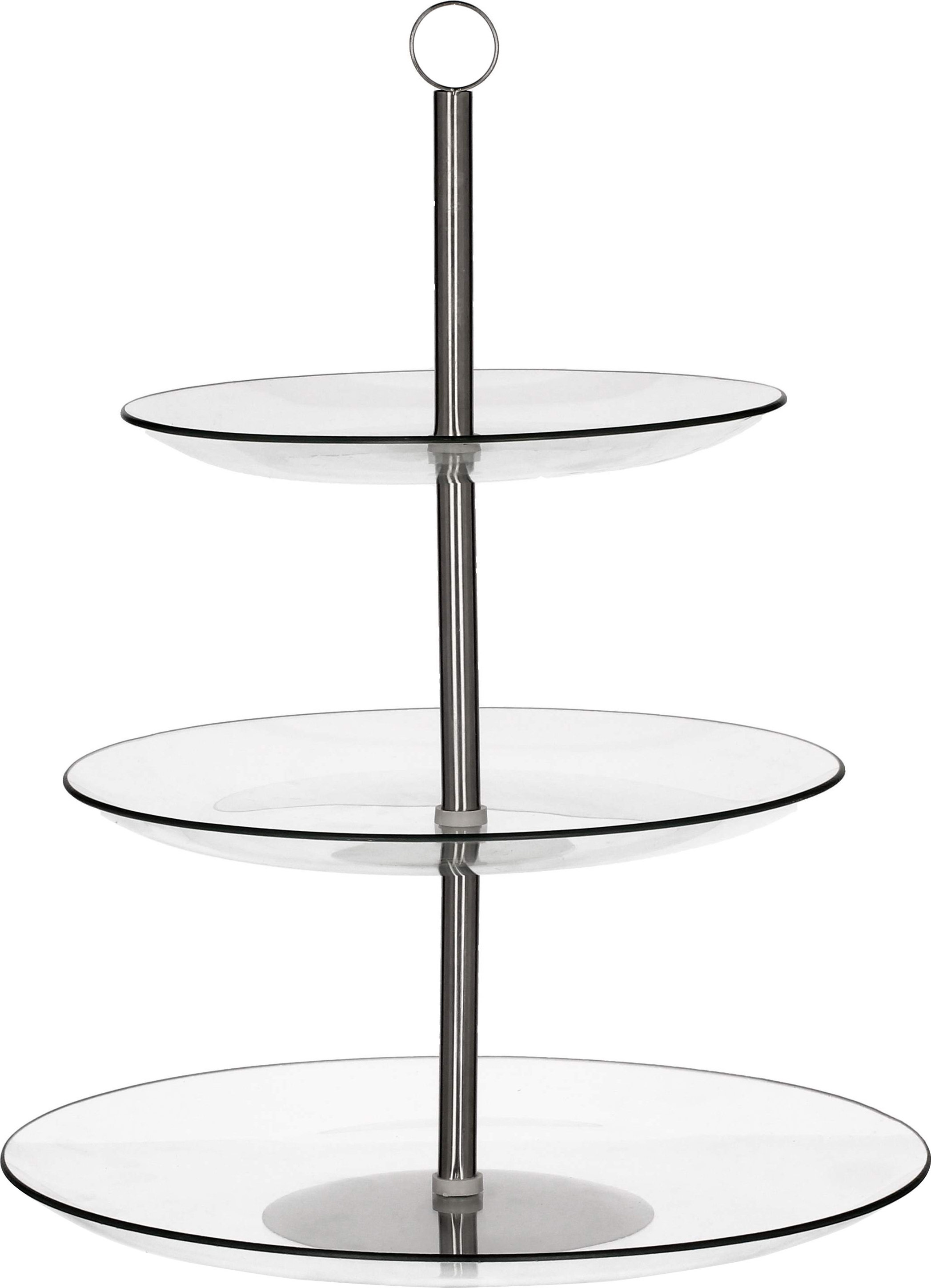 Skleněná miska na ovoce TORT STAND SERVING PLATE