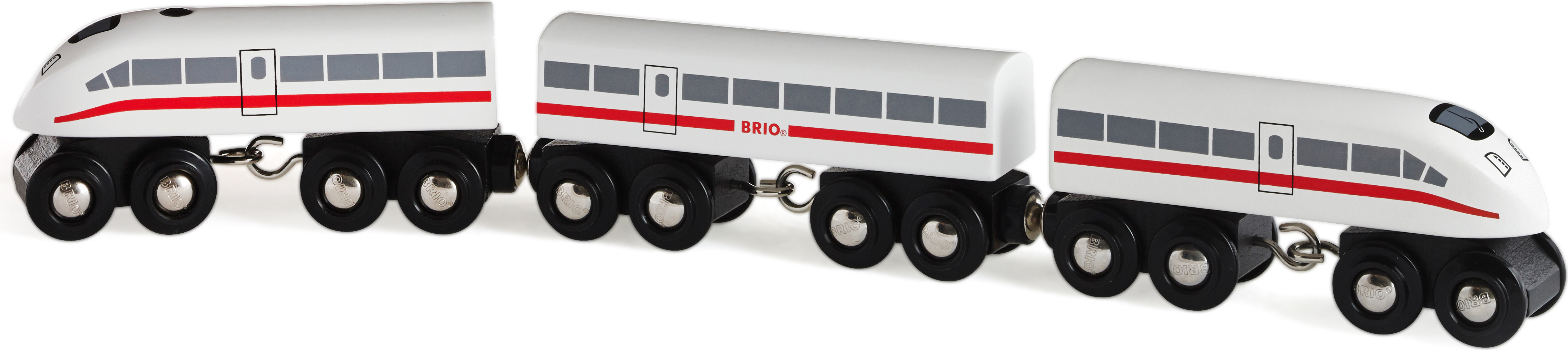 Brio 33748 Train rapide avec son, 3 pièces