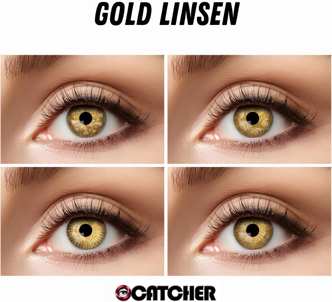 Lenti a contatto color oro Lenti color oro vari design