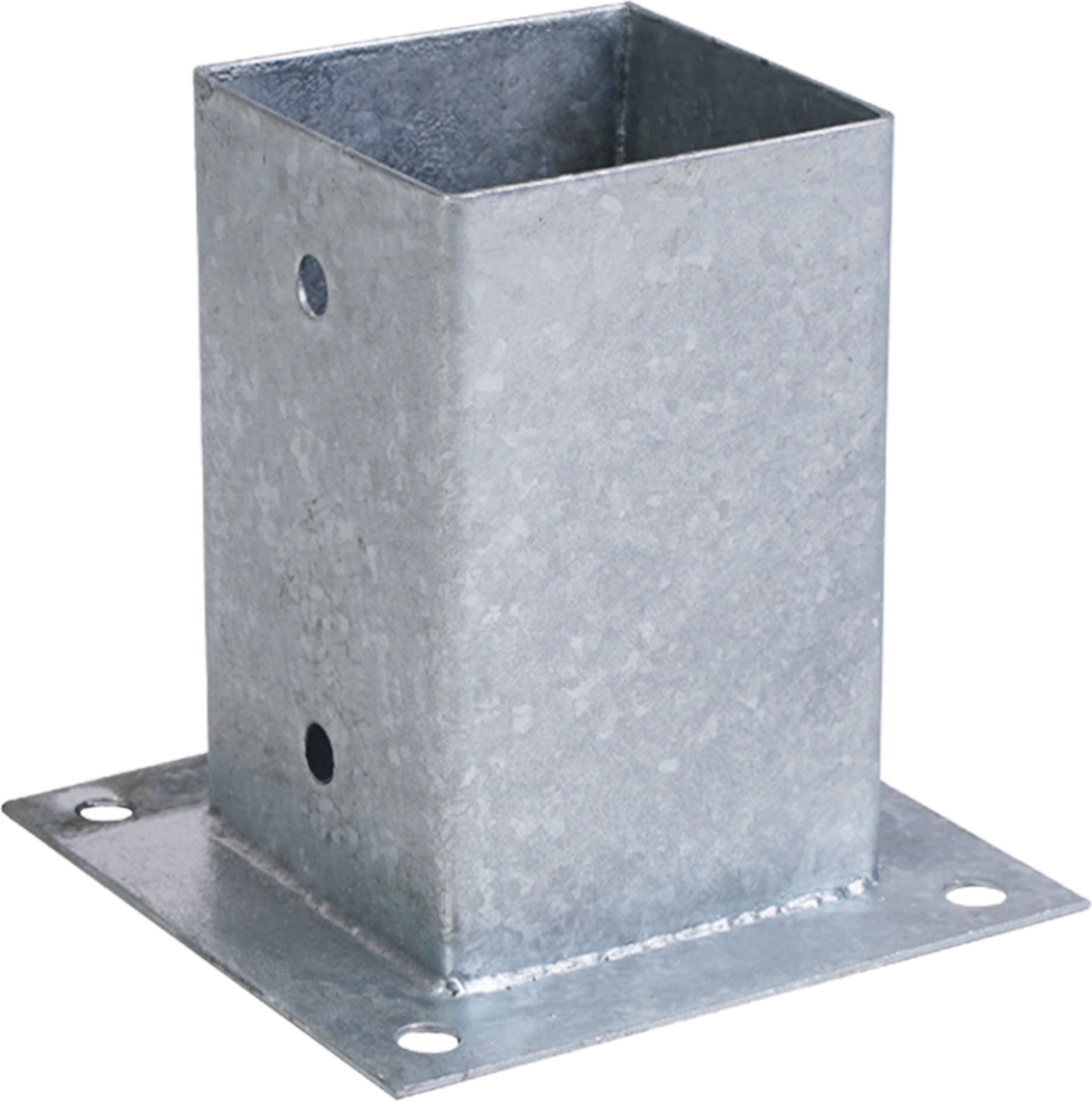 Pfostenschuh für 10 cm Balken Pfostenträger und Bodenhülsen