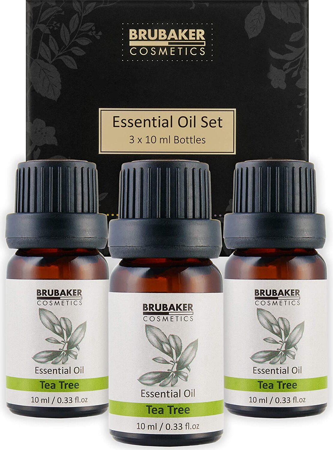 BRUBAKER Set di 3 Tea Tree Oil - Punture di insetti,