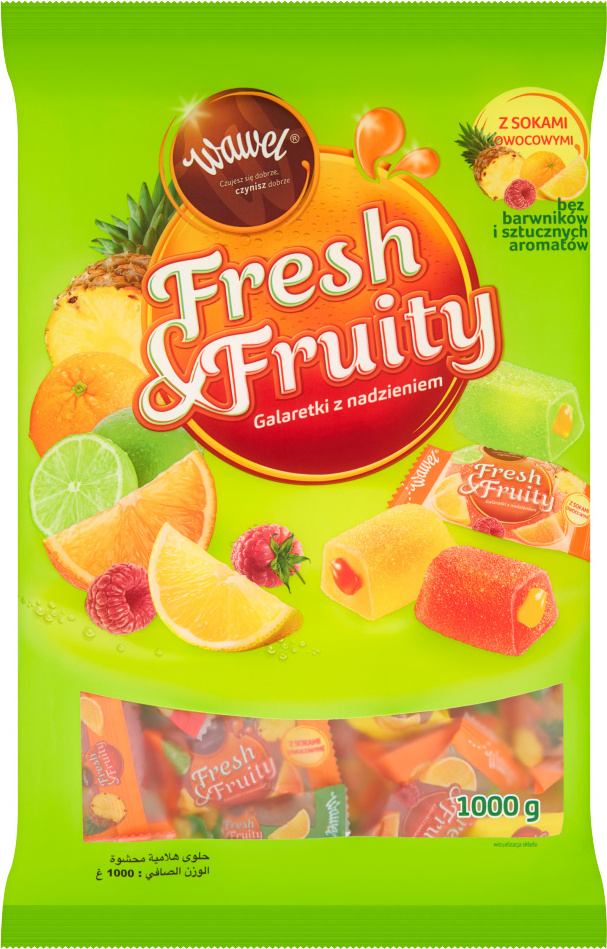 Wawel Fresh & Fruity Galaretki Z Nadzieniem | Kaufland.pl