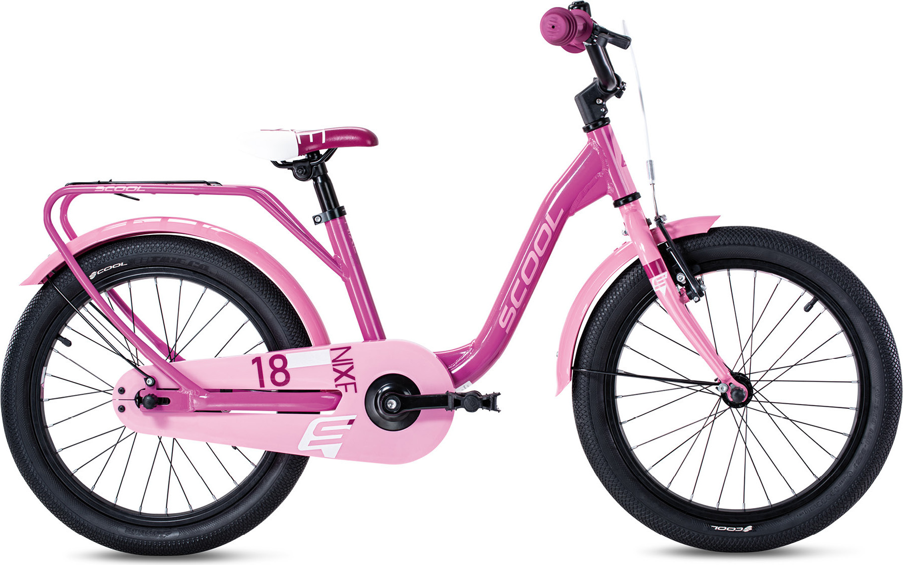 S'COOL niXe 18 Zoll 1-Gang Pink/Baby Pink |18 | Kaufland.at
