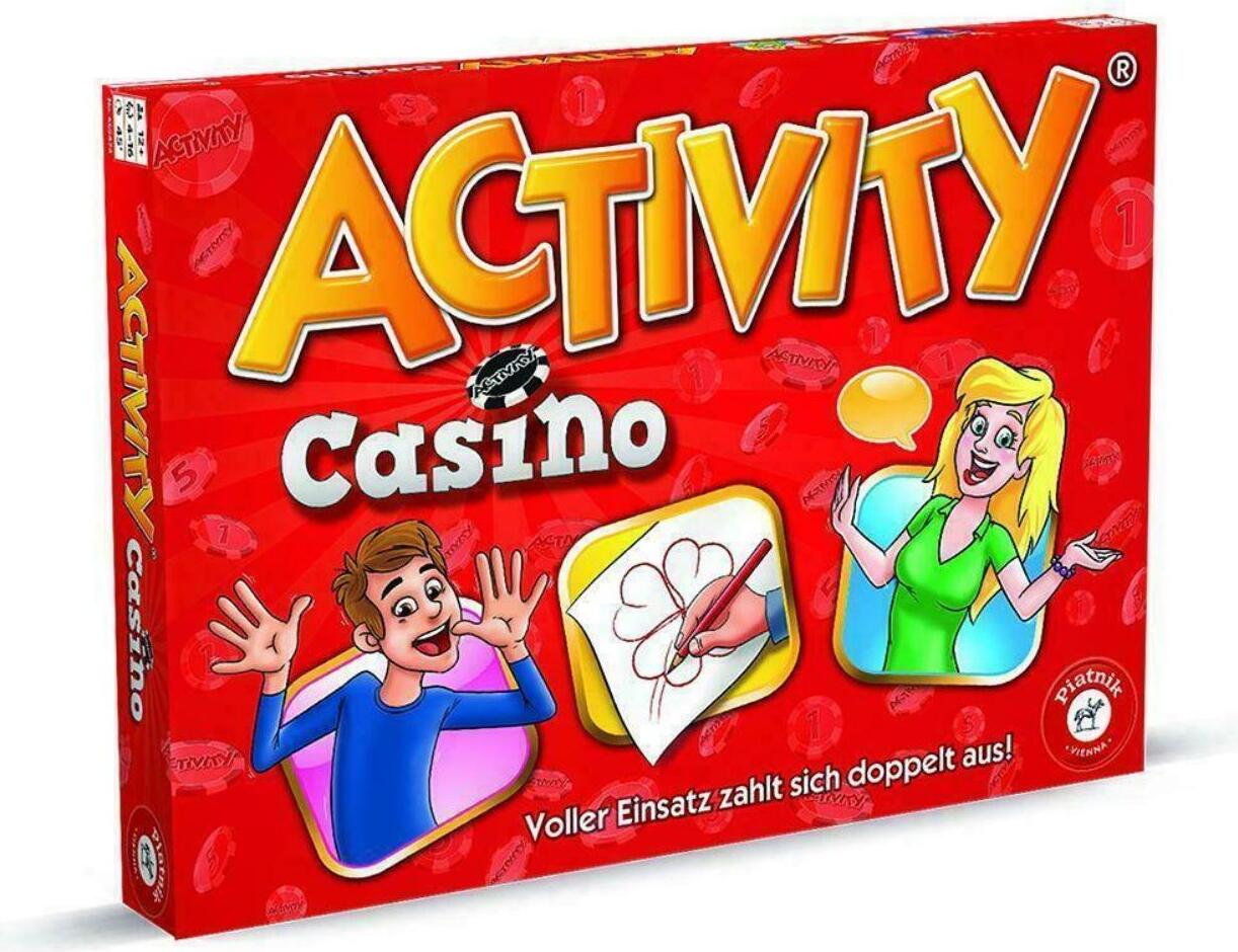 Piatnik Activity Hra kasíno od 12 rokov Párty hra pre