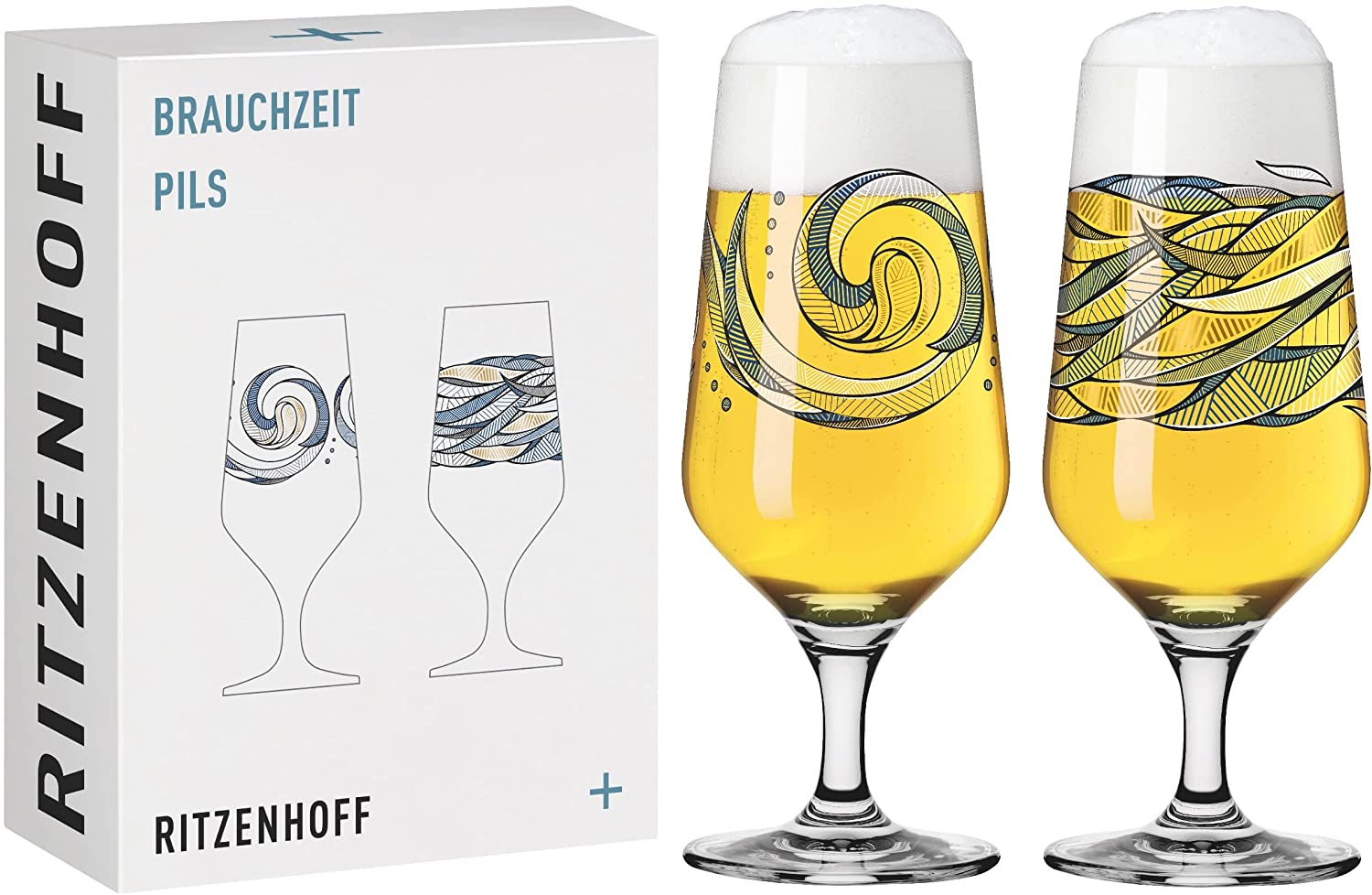 Ritzenhoff Pilsner Glasses Sada 2 pivných | Kaufland.sk