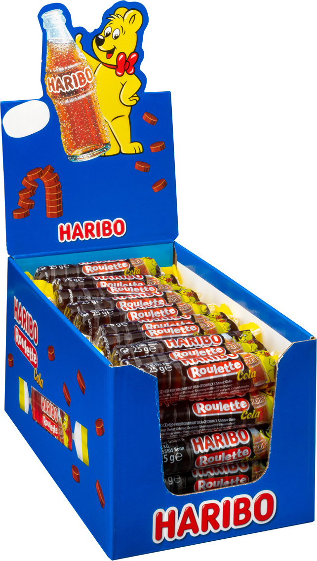 Haribo Happy Cola Rolls ovocné žvýkačky s | Kaufland.cz