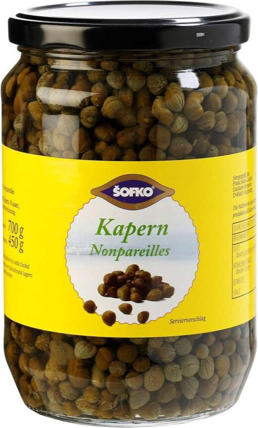 Capperi Sofko Nonpareilles 700g Conserve
