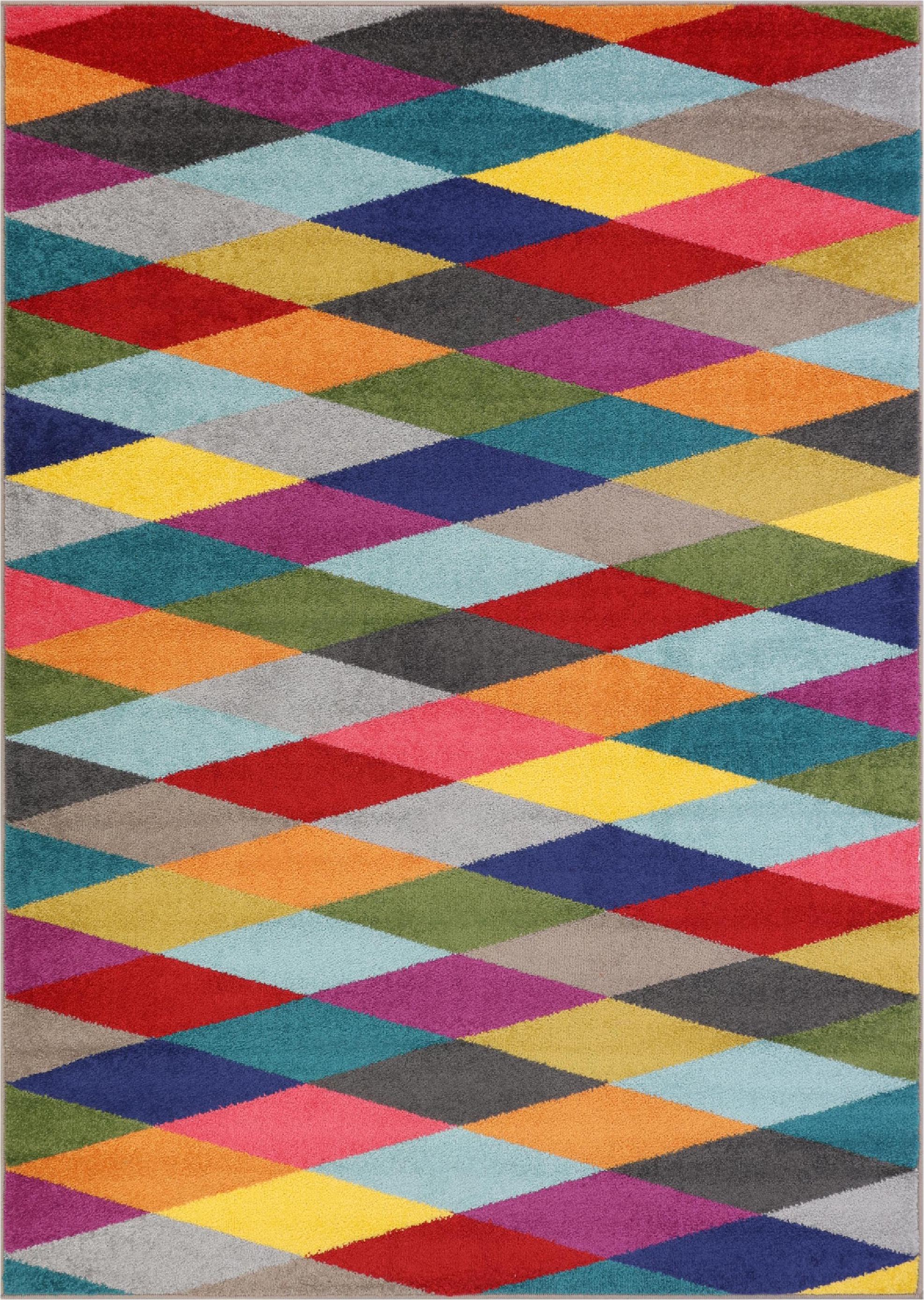 Tapiso Teppich SALSA Modern Design Bunt Mehrfarbig