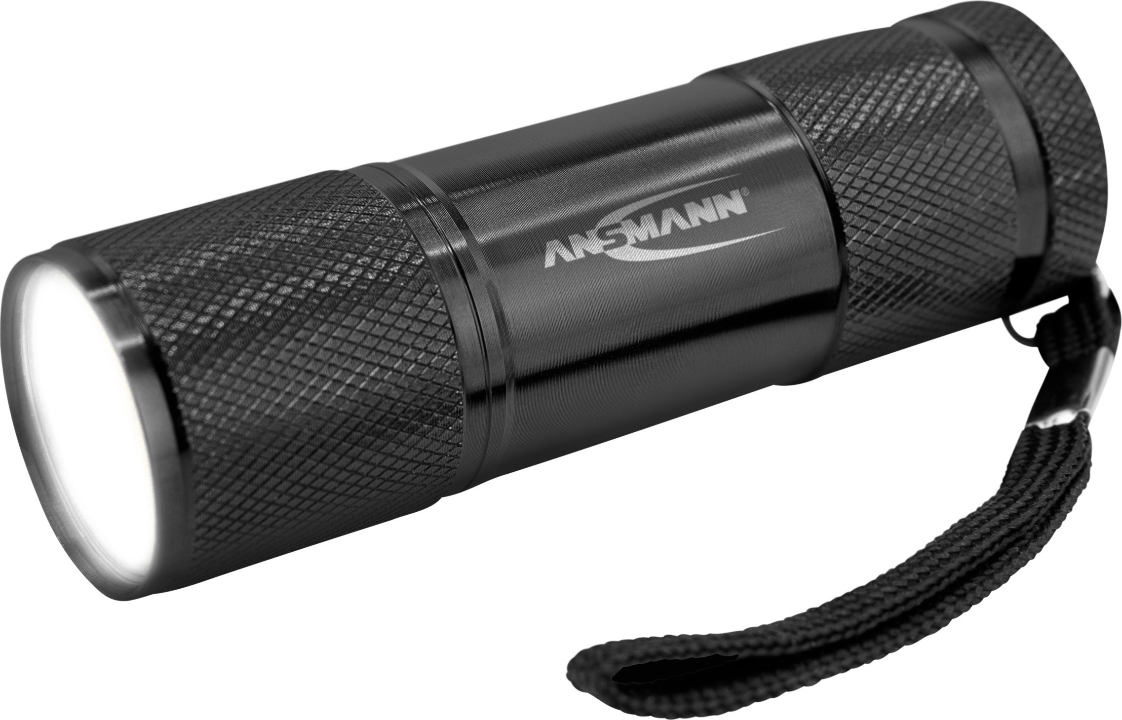 ANSMANN Action COB LED Mini Taschenlampe, Aluminium, IPX3