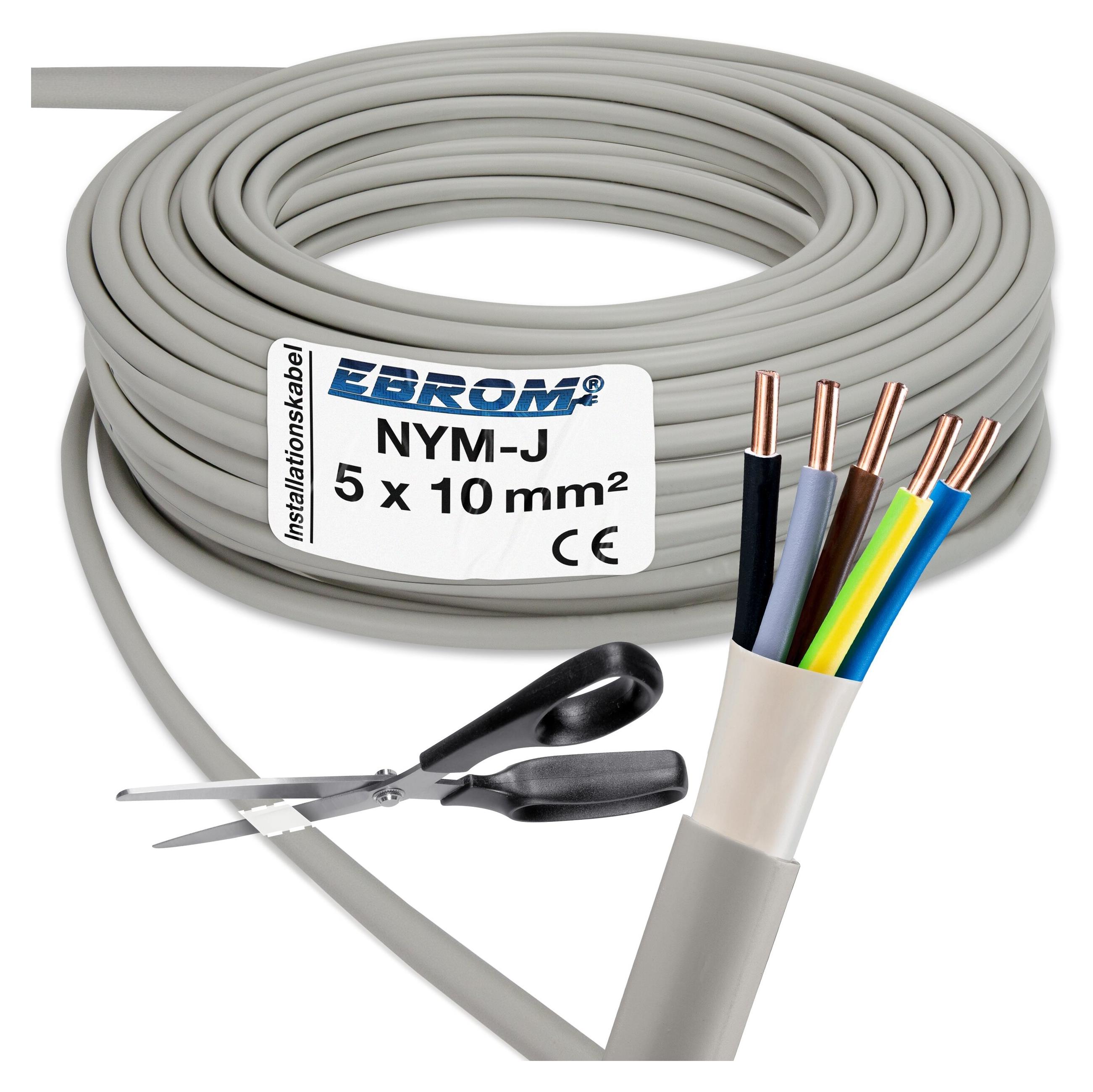 5 X 10mm2 Kabel Flexibel